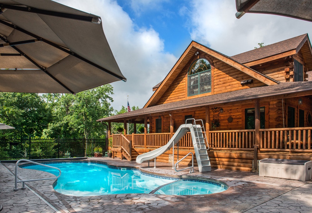 Step #3 in Planning For Success - A Perfect Log Home Setting